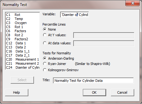 NORMALITY TEST - My Six Sigma Trainer